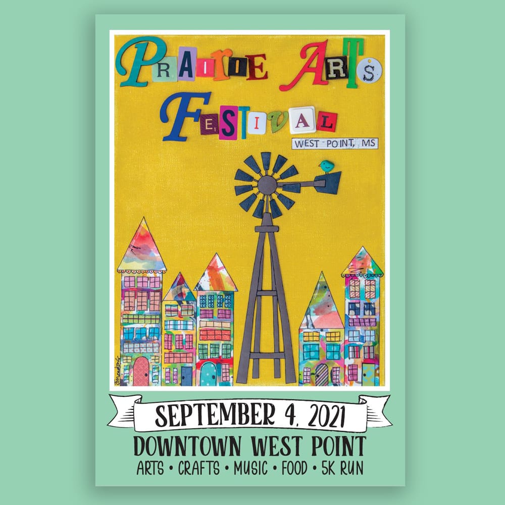 2021 Poster - Prairie Arts Festival